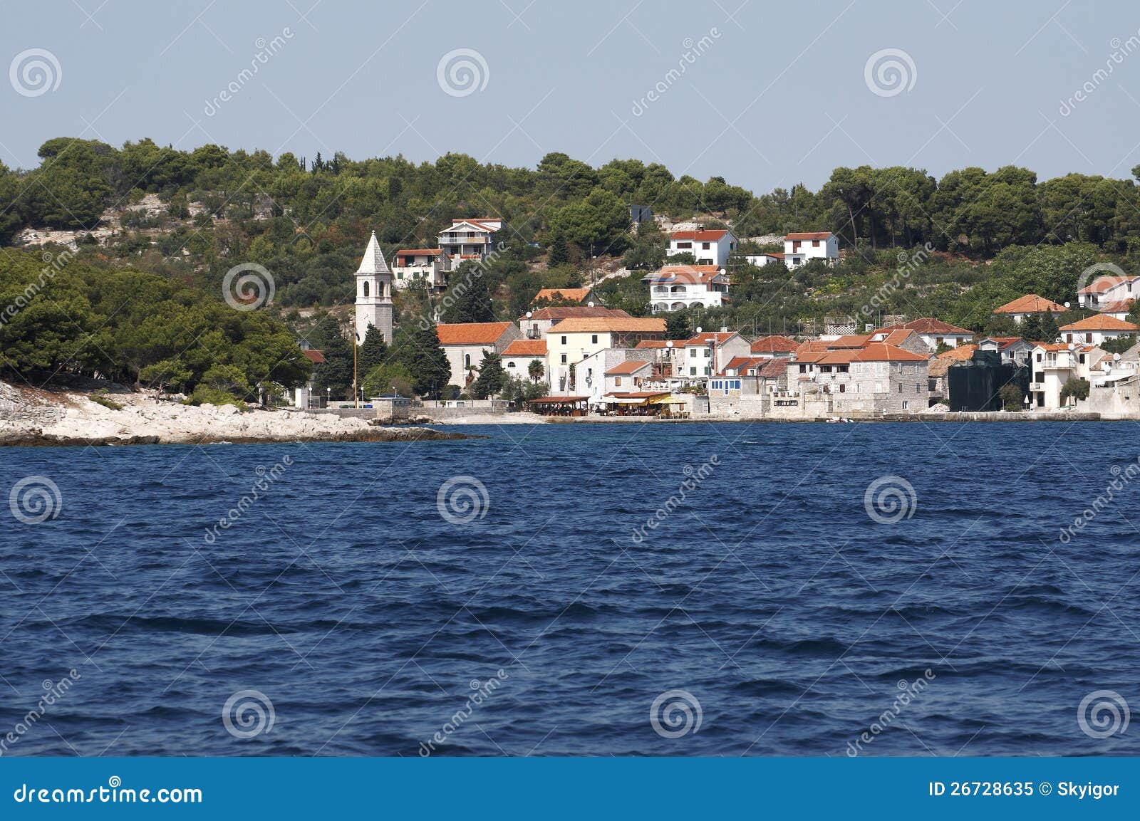 Landscape Croatia stock image. Image of trees, europe - 26728635