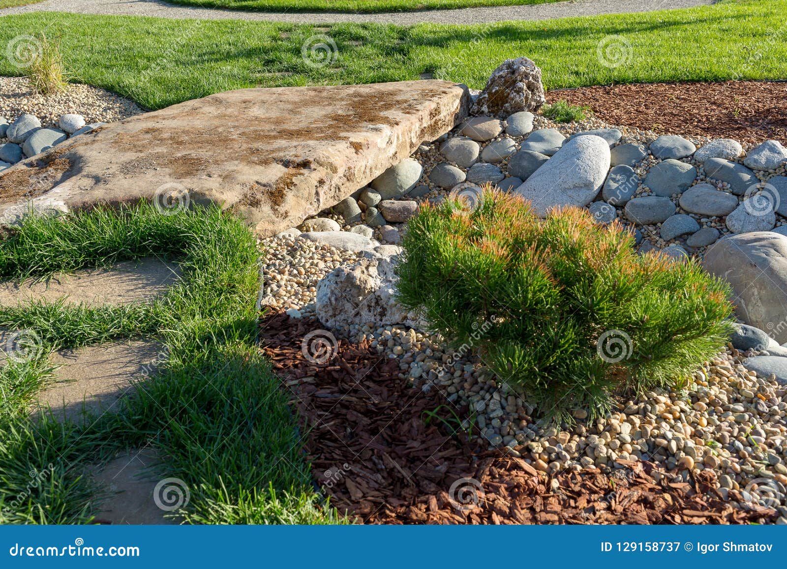 Landscape Design and Its Elements in Photography Stock Image - Image of ...