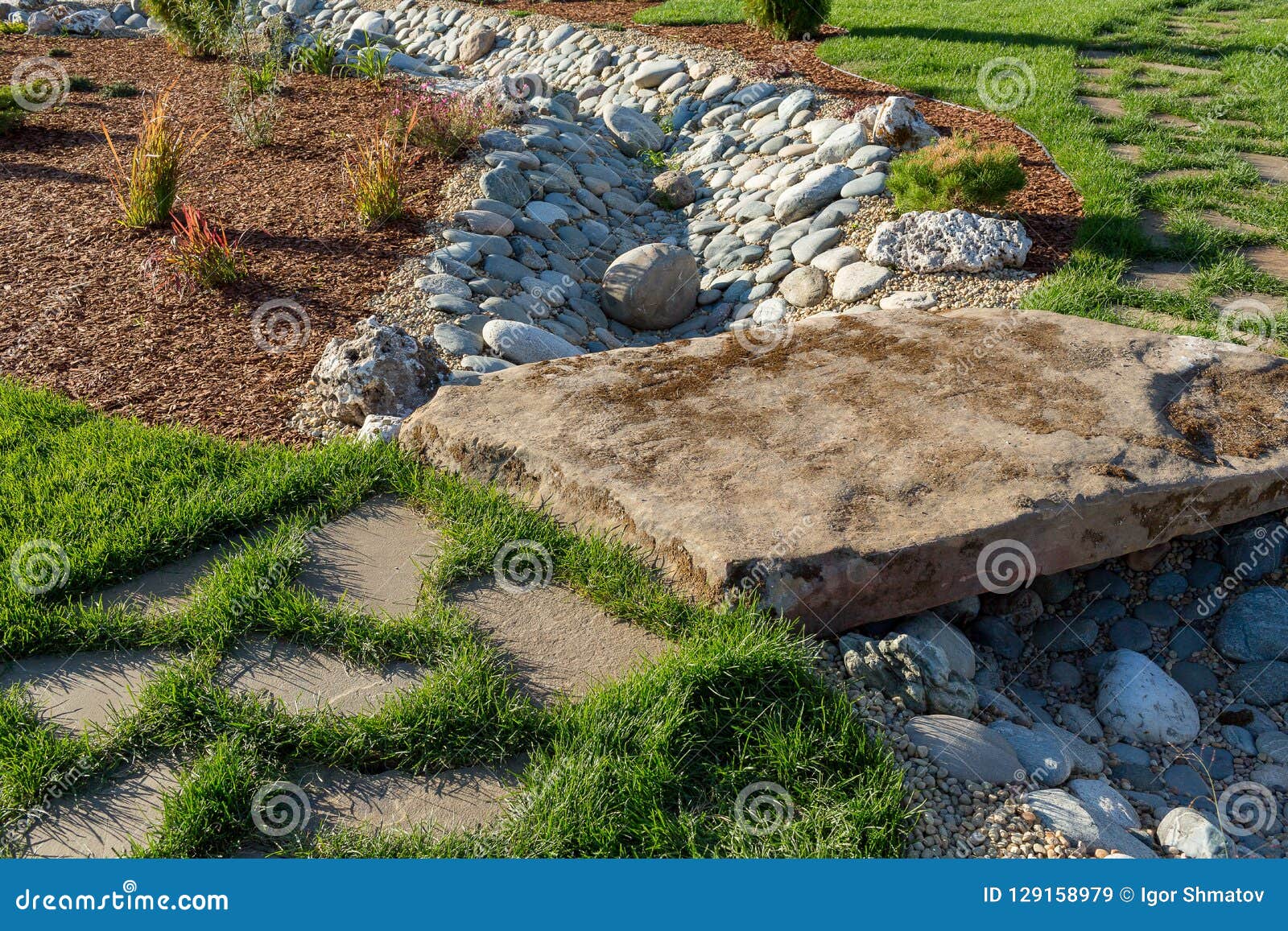 Landscape Design and Its Elements in Photography Stock Image - Image of ...