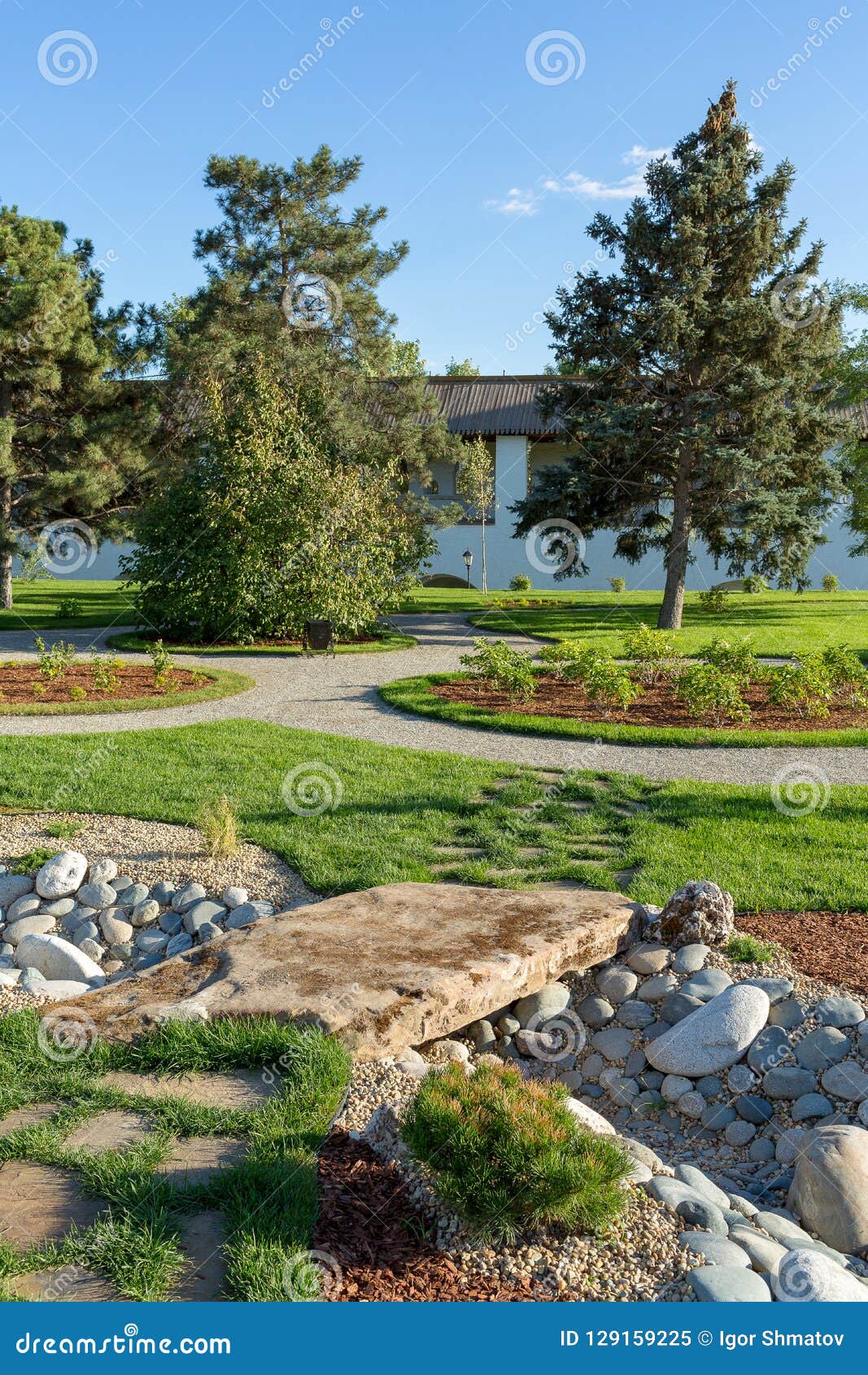Landscape Design and Its Elements in Photography Stock Image - Image of ...