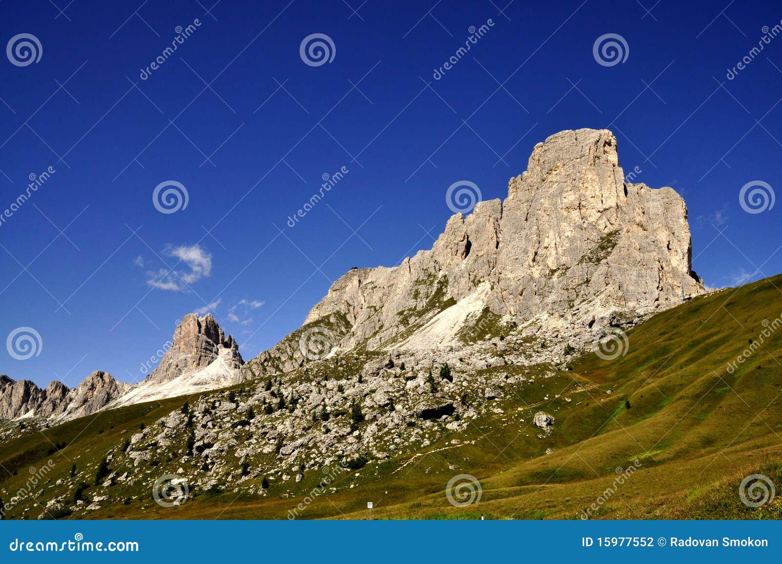 Landscape Dolomites stock photo. Image of dolomite, europe - 15977552