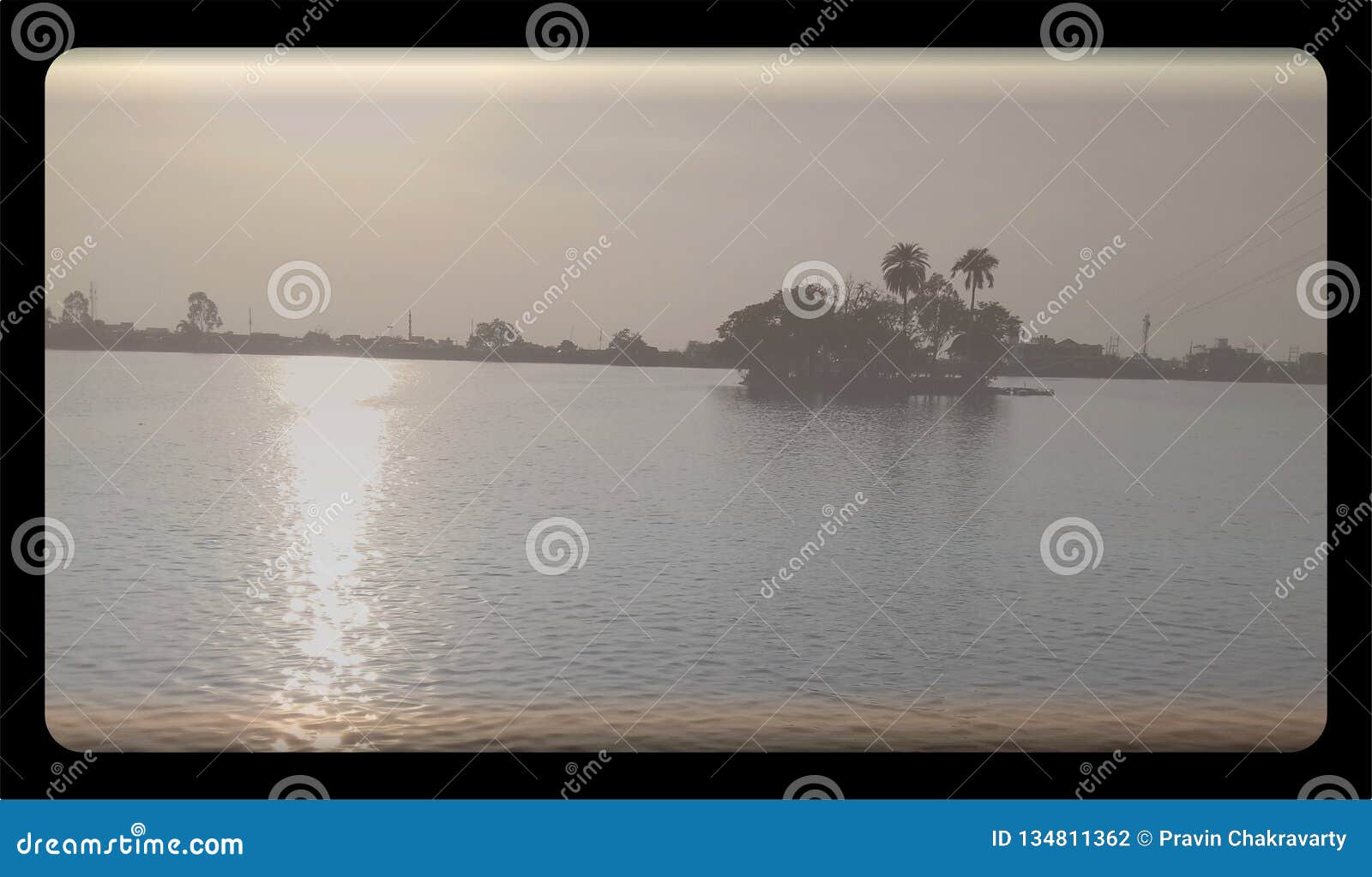 Landscape Dull Textured Background Template, Abstract Info Graphics ...