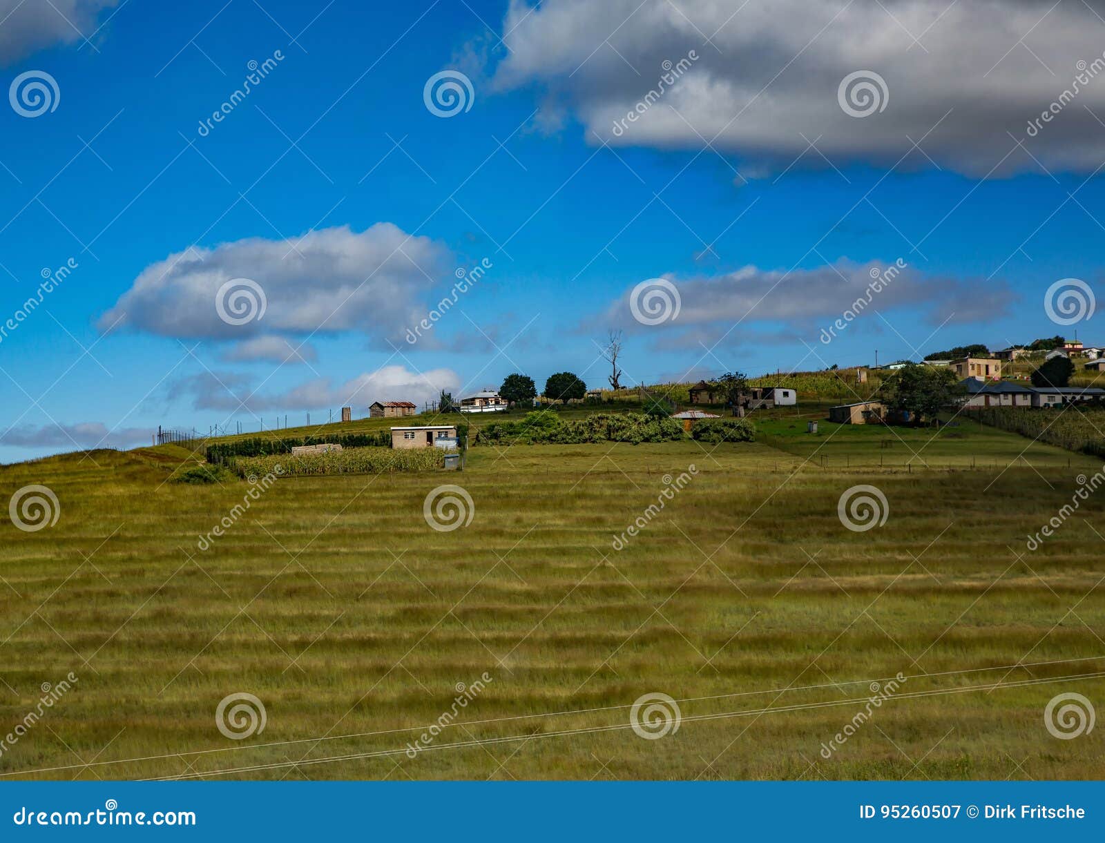 Landscape of the Eastern Cape of South Africa Stock Image - Image of ...