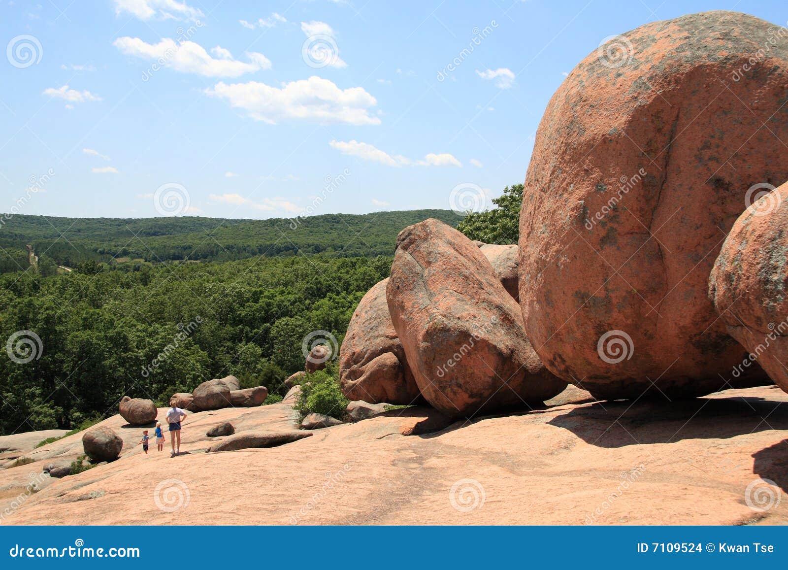Landscape at Elephant Rocks State Park, Stock Photo - Image of state ...
