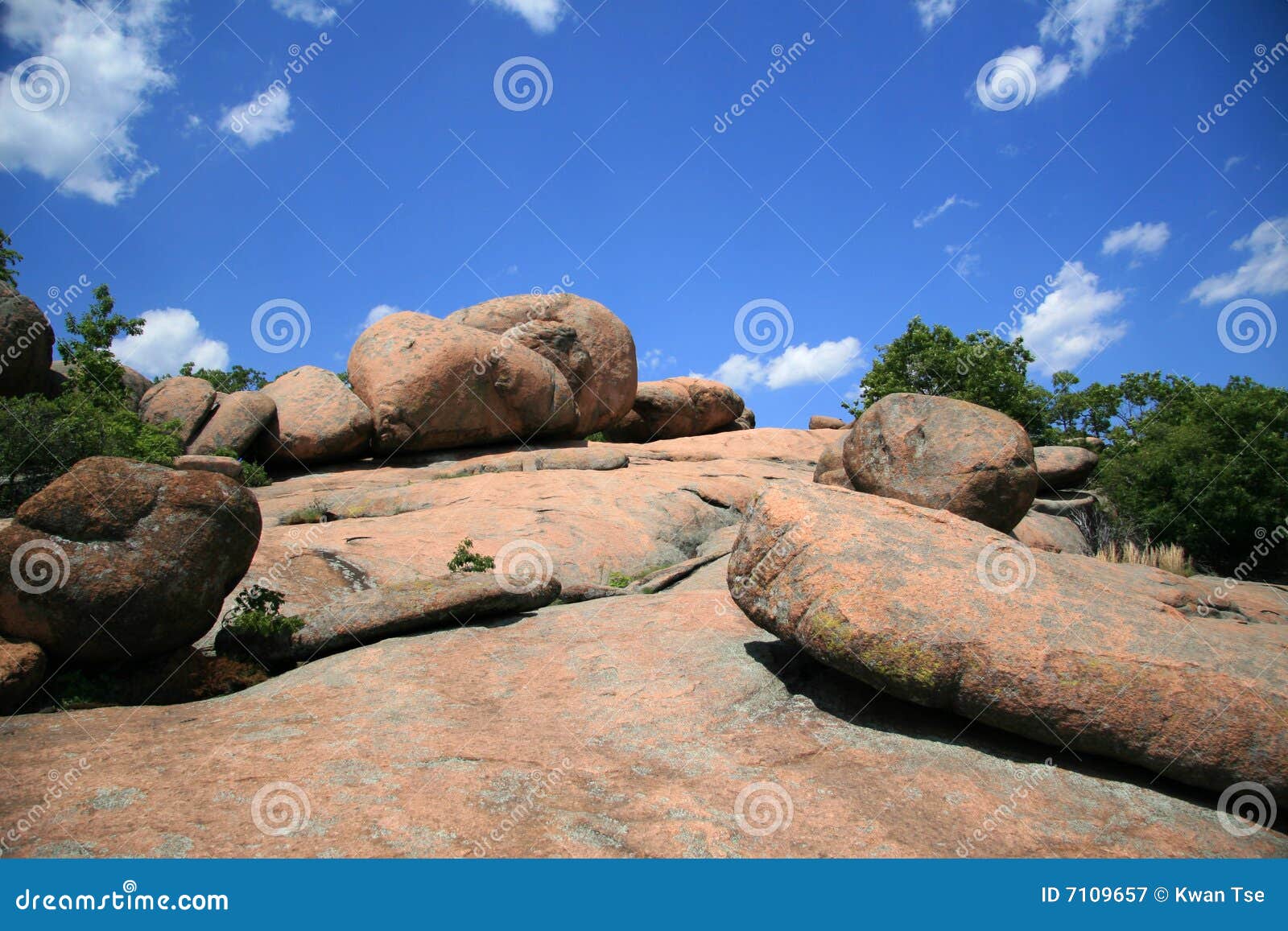 Landscape at Elephant Rocks State Park, Stock Image - Image of rocks ...