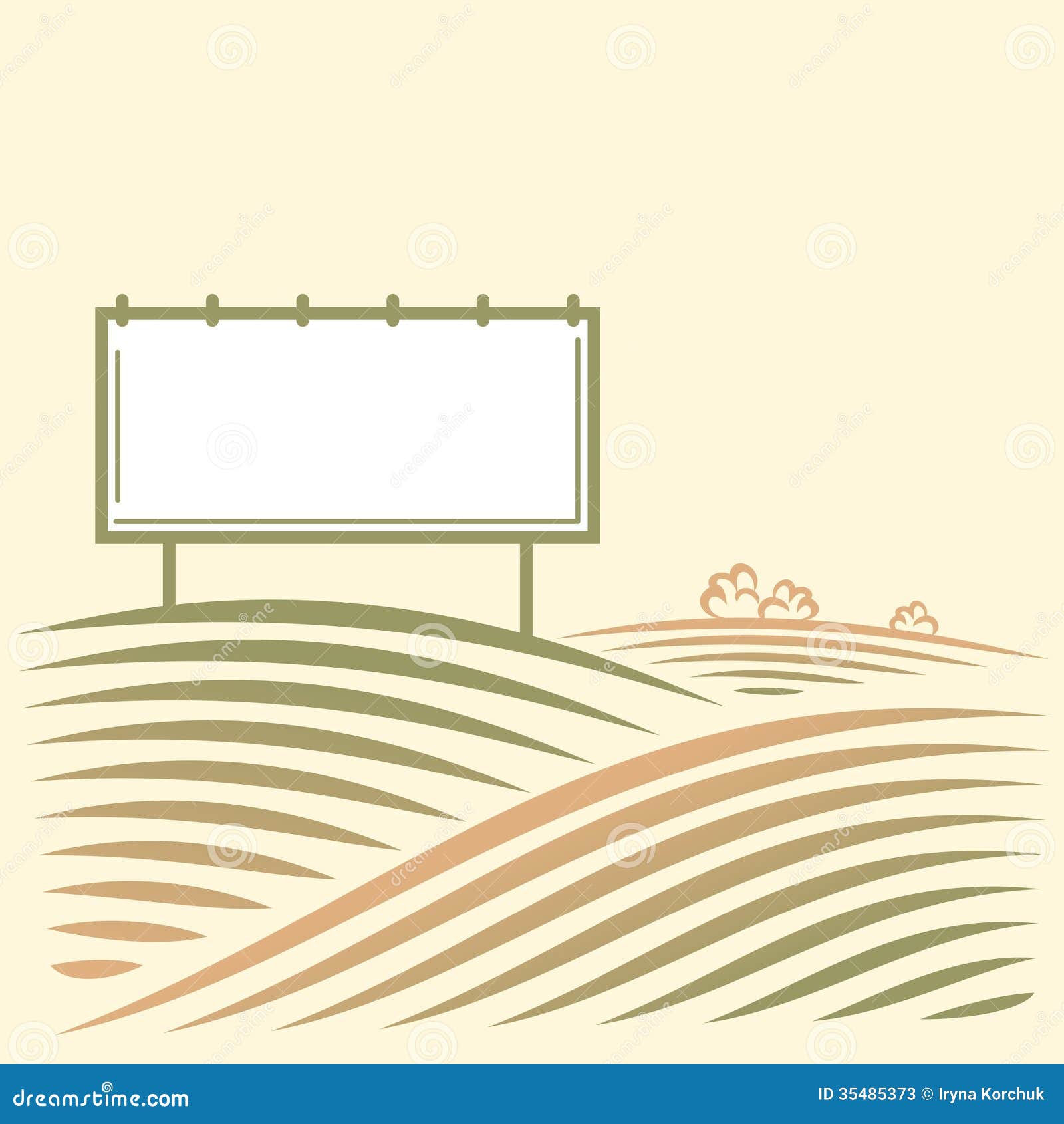 Empty Billboard Stock Image | CartoonDealer.com #38136295