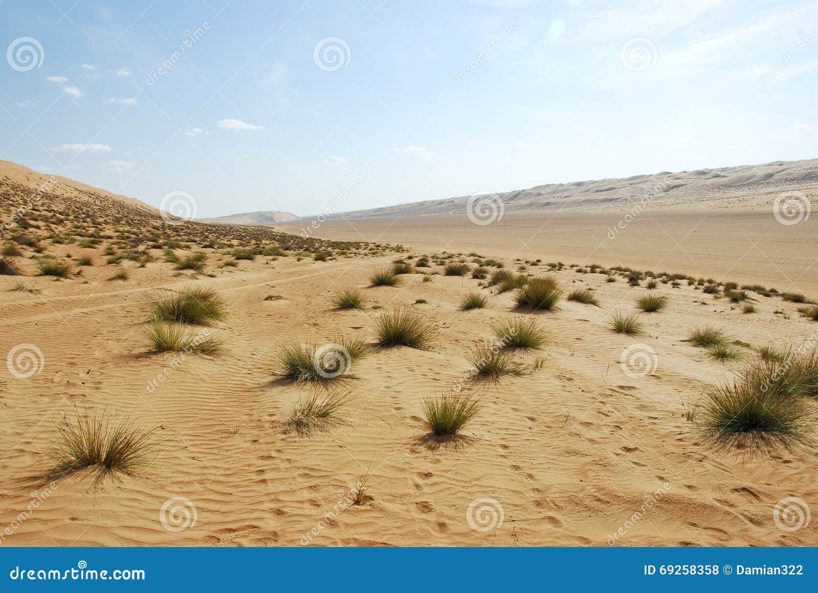 Landscape of Empty Quarter, Rub Al Khali Desert Stock Photo - Image of ...