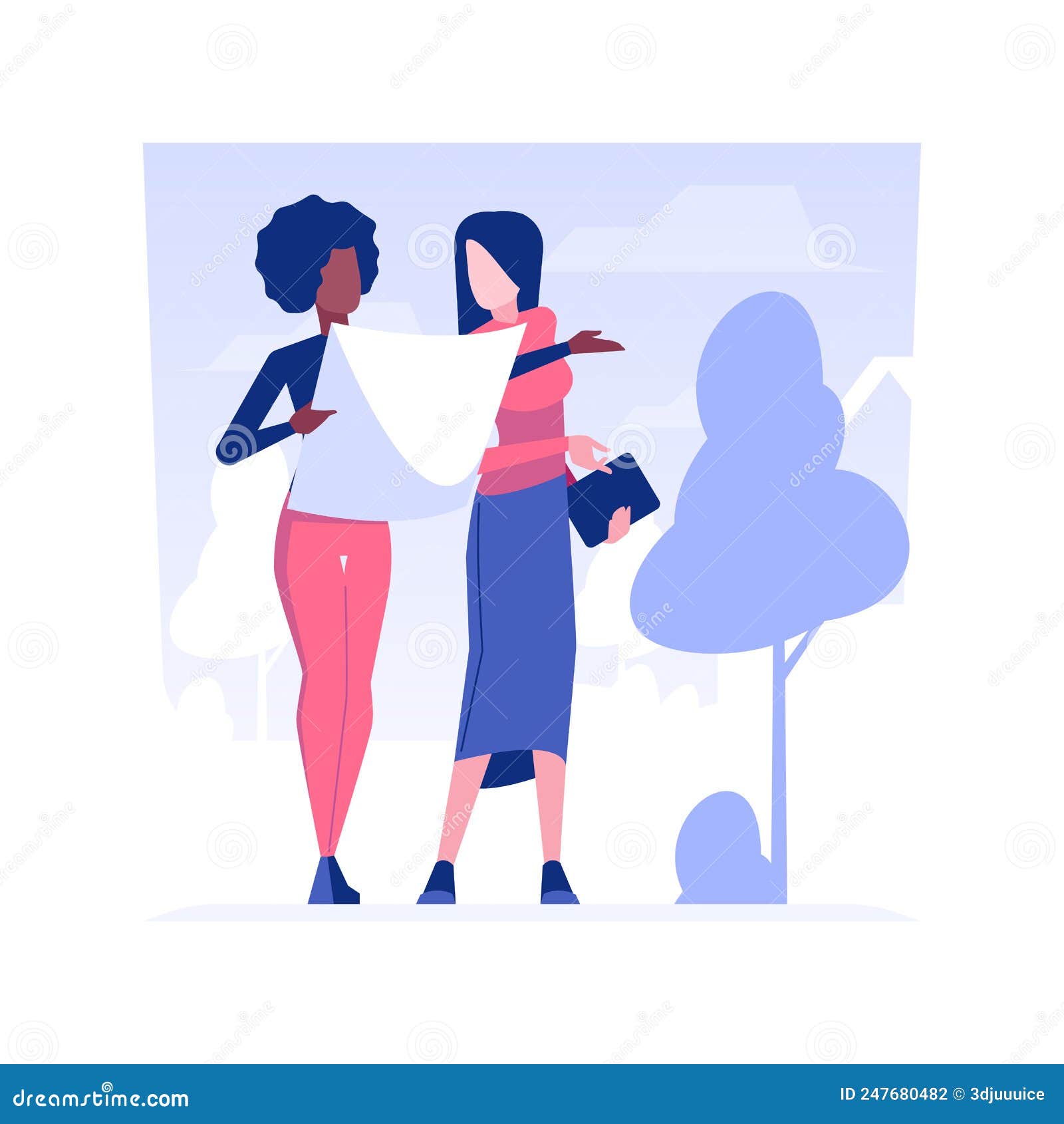 Landscape Evaluation Isolated Concept Vector Illustration. Stock Vector ...