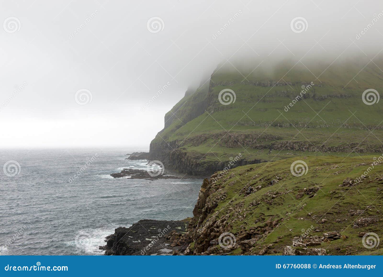 Landscape on the Faroe Islands Stock Photo - Image of mood, landscape ...