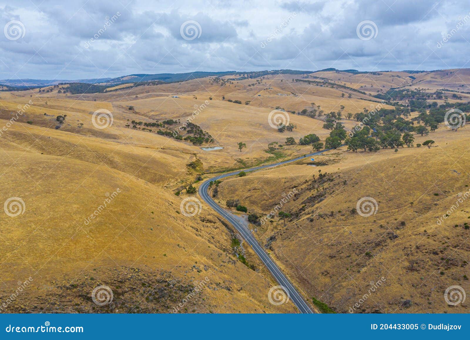 Landscape of Fleurieu Peninsula in Australia Stock Image - Image of ...