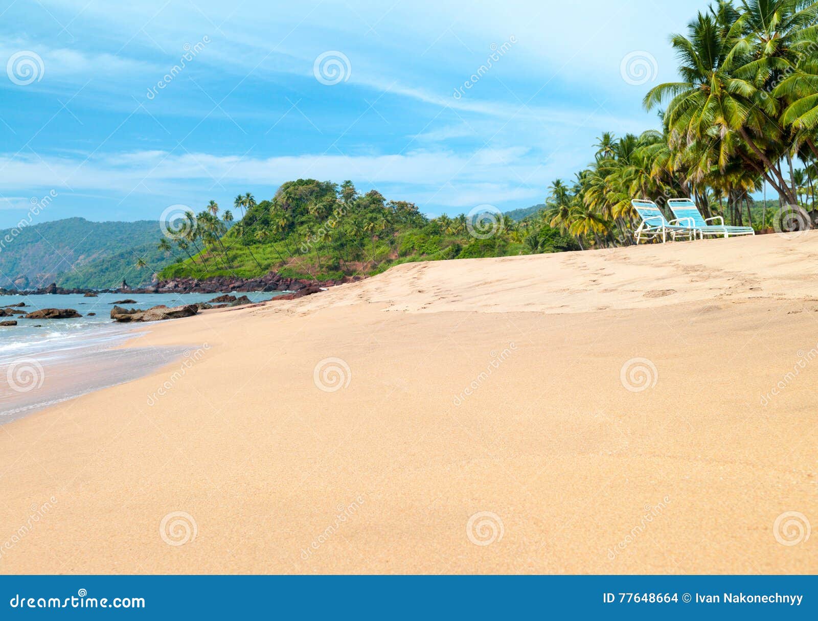 Landscape goa stock photo. Image of india, tree, relaxation - 77648664