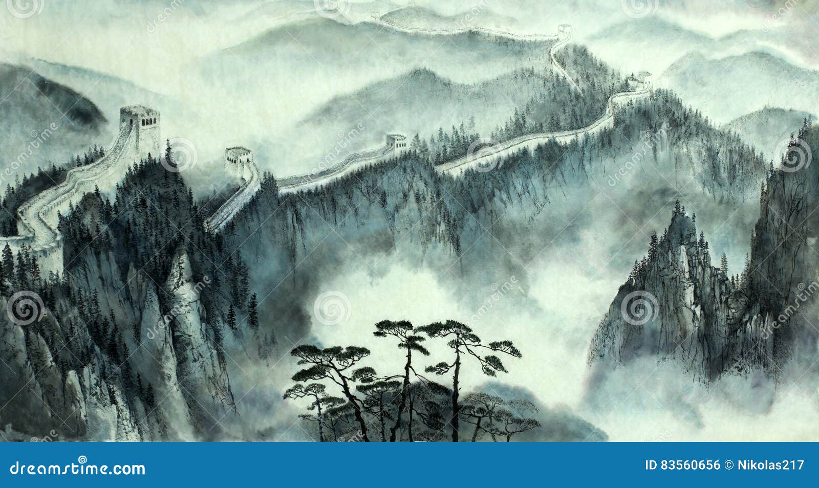 The Great Wall: China's Enduring Legacy Royalty-Free Stock Photography ...