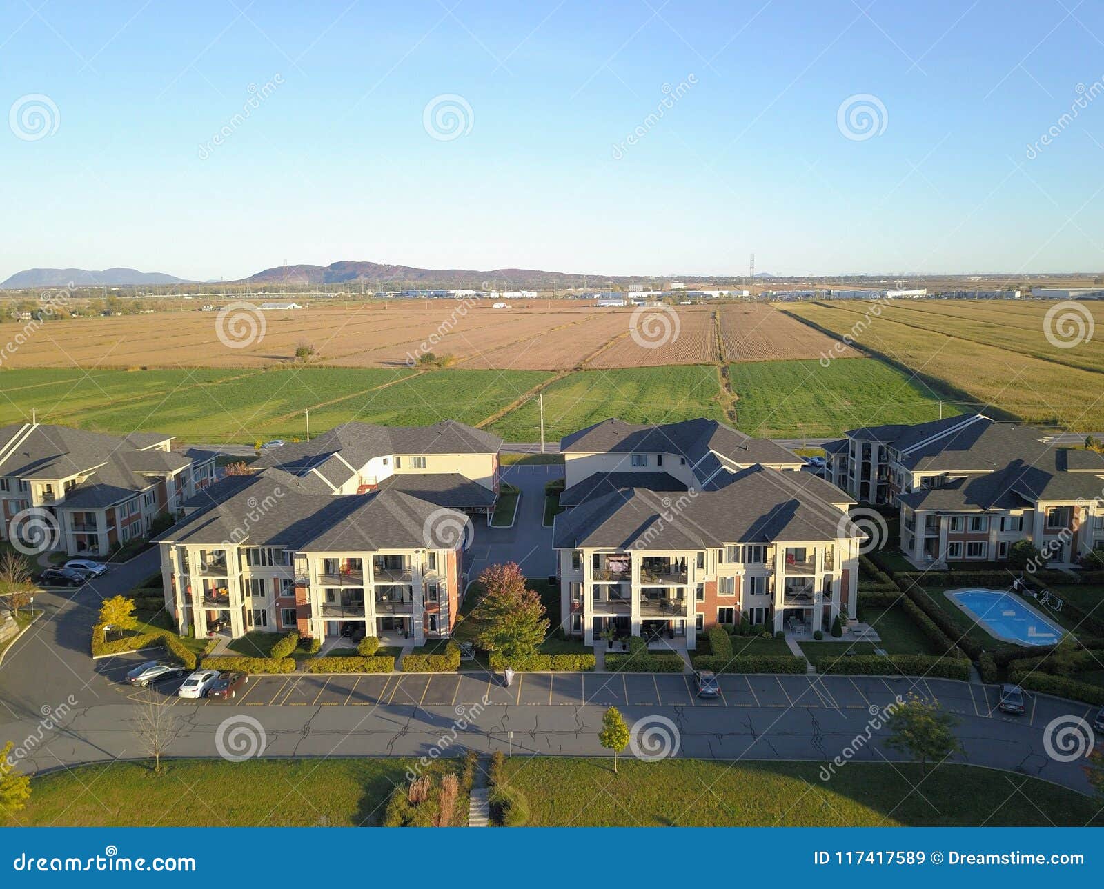 DroneView picture stock image. Image of green, landscape - 117417589