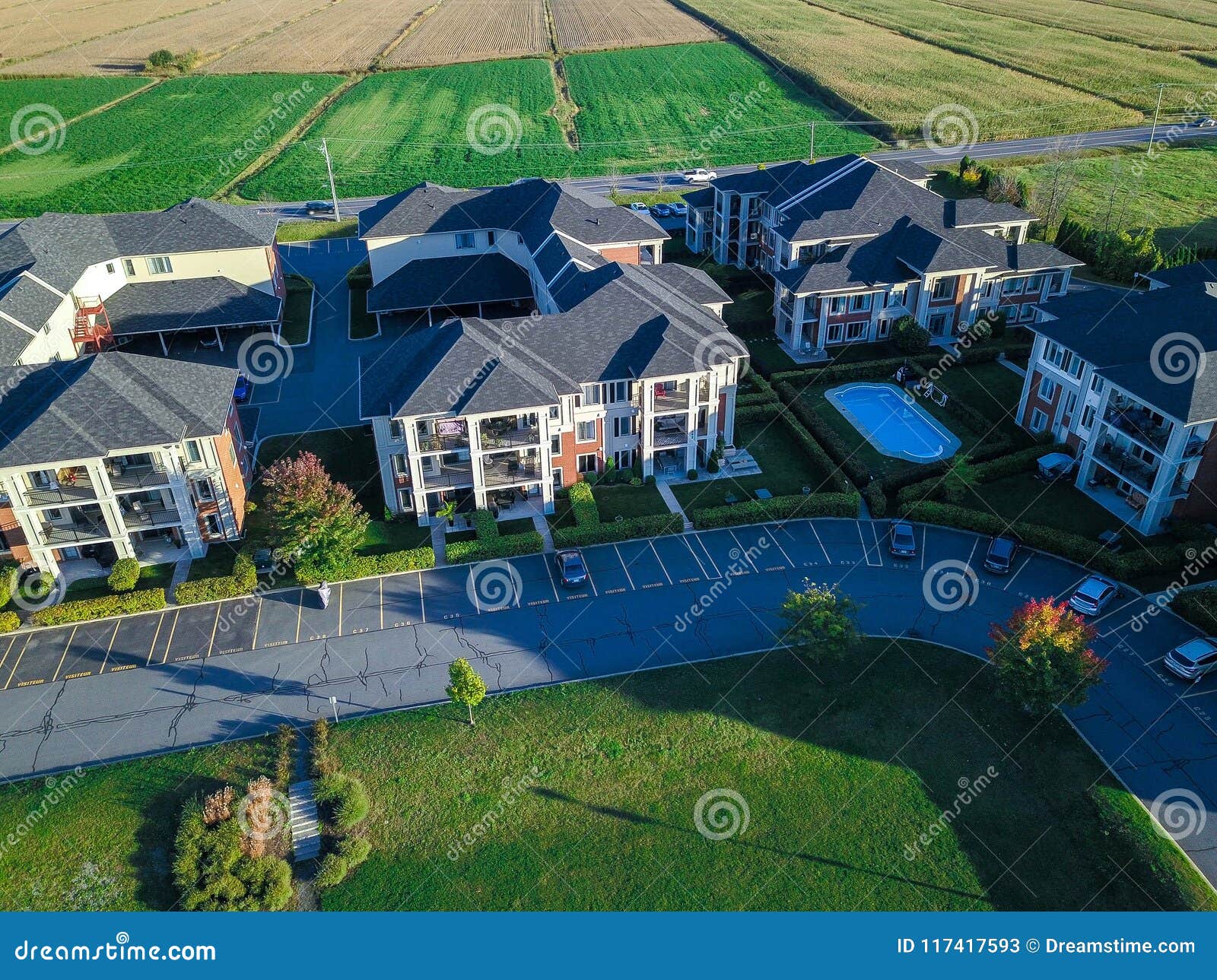 DroneView picture stock image. Image of droneview, landscape - 117417593