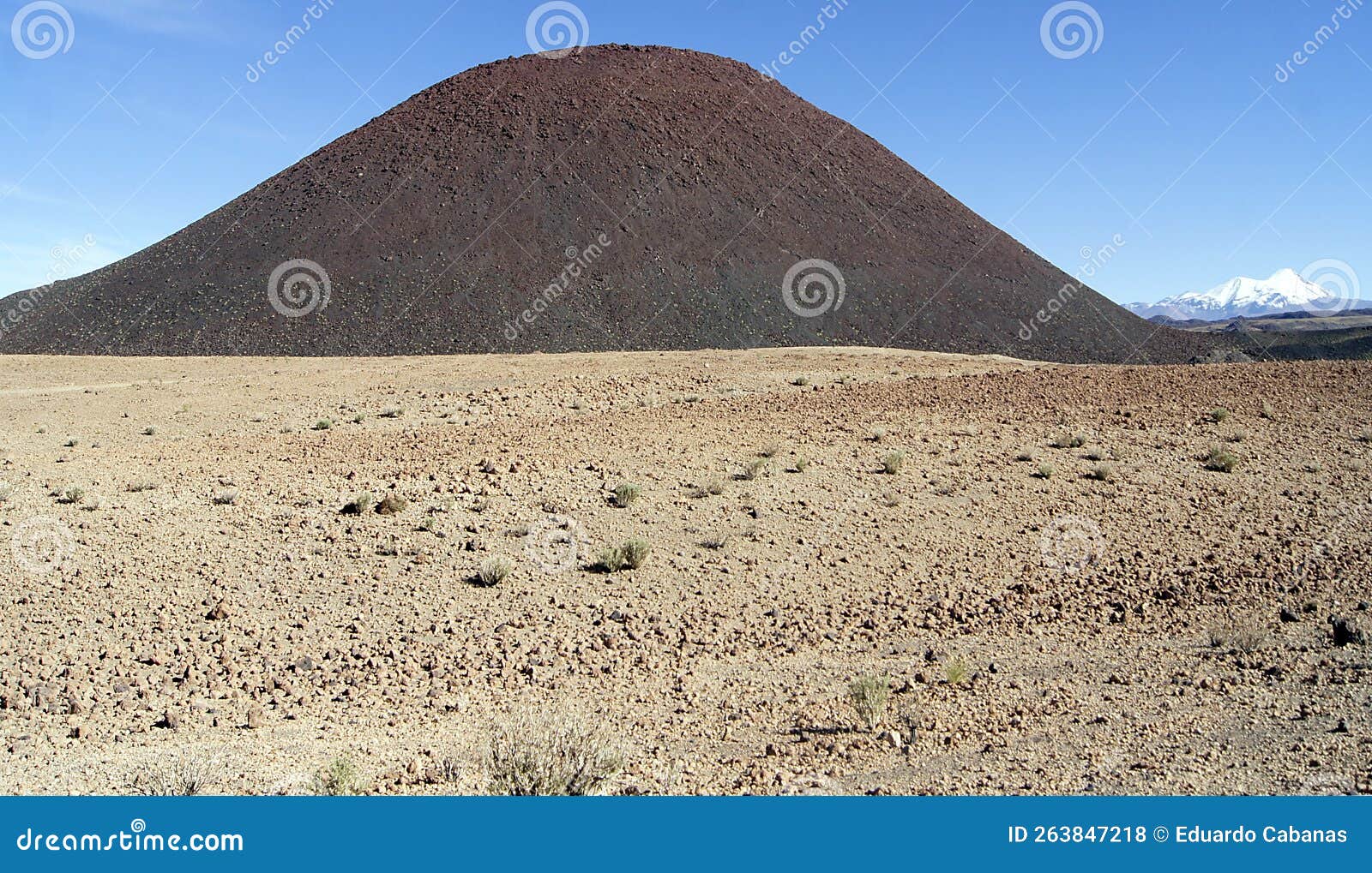 Landscape of the Highlands of the Andes, Chile Stock Photo - Image of ...