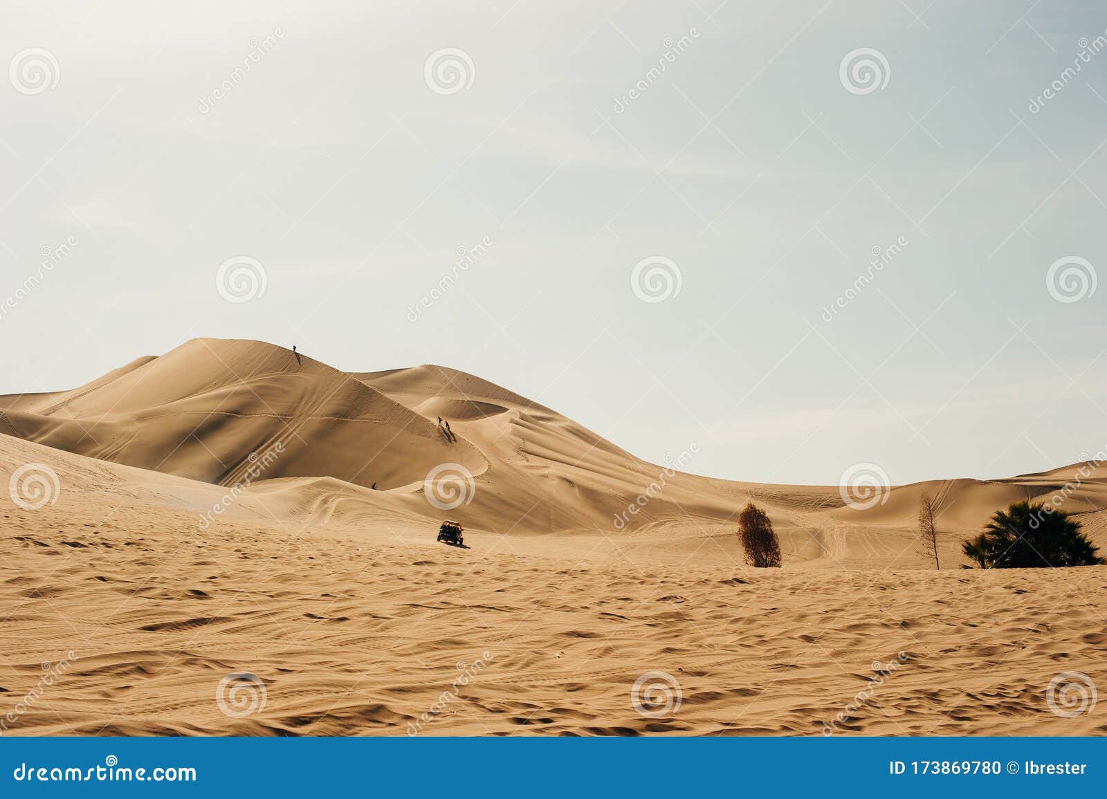 Landscape of Huacachina Desert. in Ica, Peru Stock Photo - Image of ...