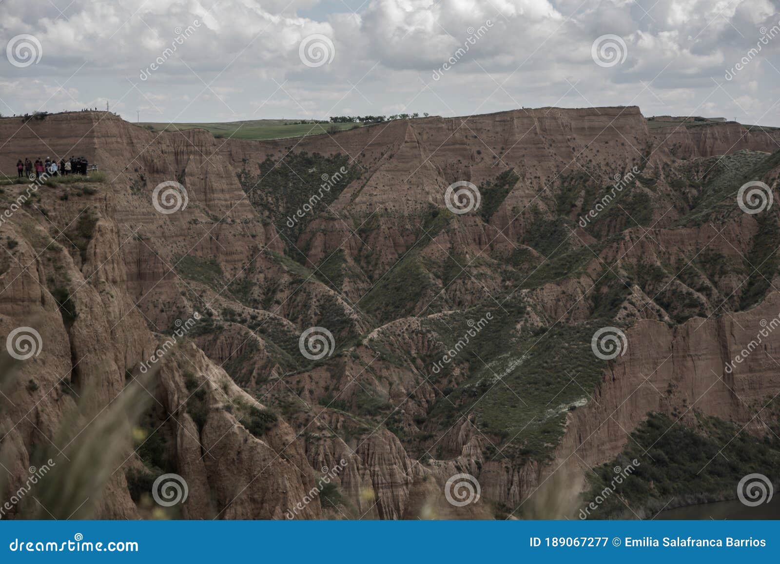 Landscape of Huge Mountains with Scale Stock Image - Image of earth ...