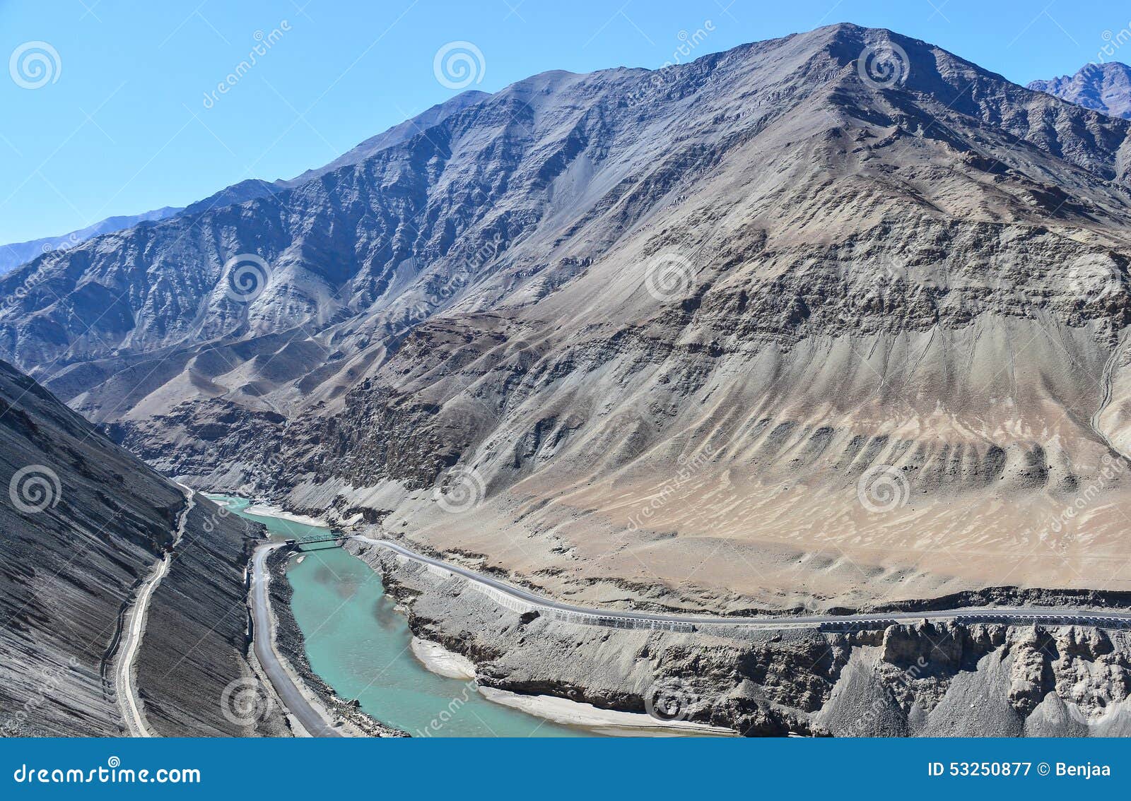 Landscape in India stock image. Image of nature, mountain - 53250877