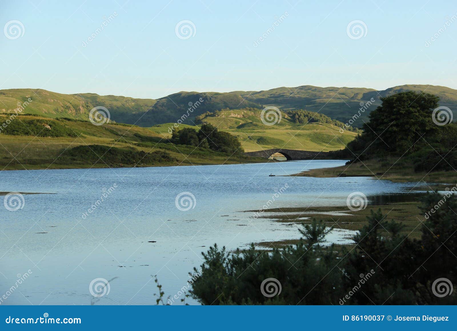 Landscape on the Island of Mull Stock Image - Image of park, nature ...