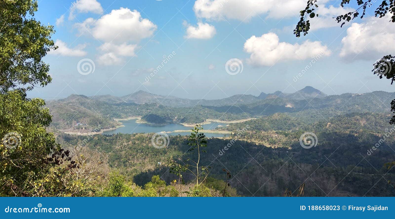 Landscape of Kalibiru stock image. Image of plateau - 188658023