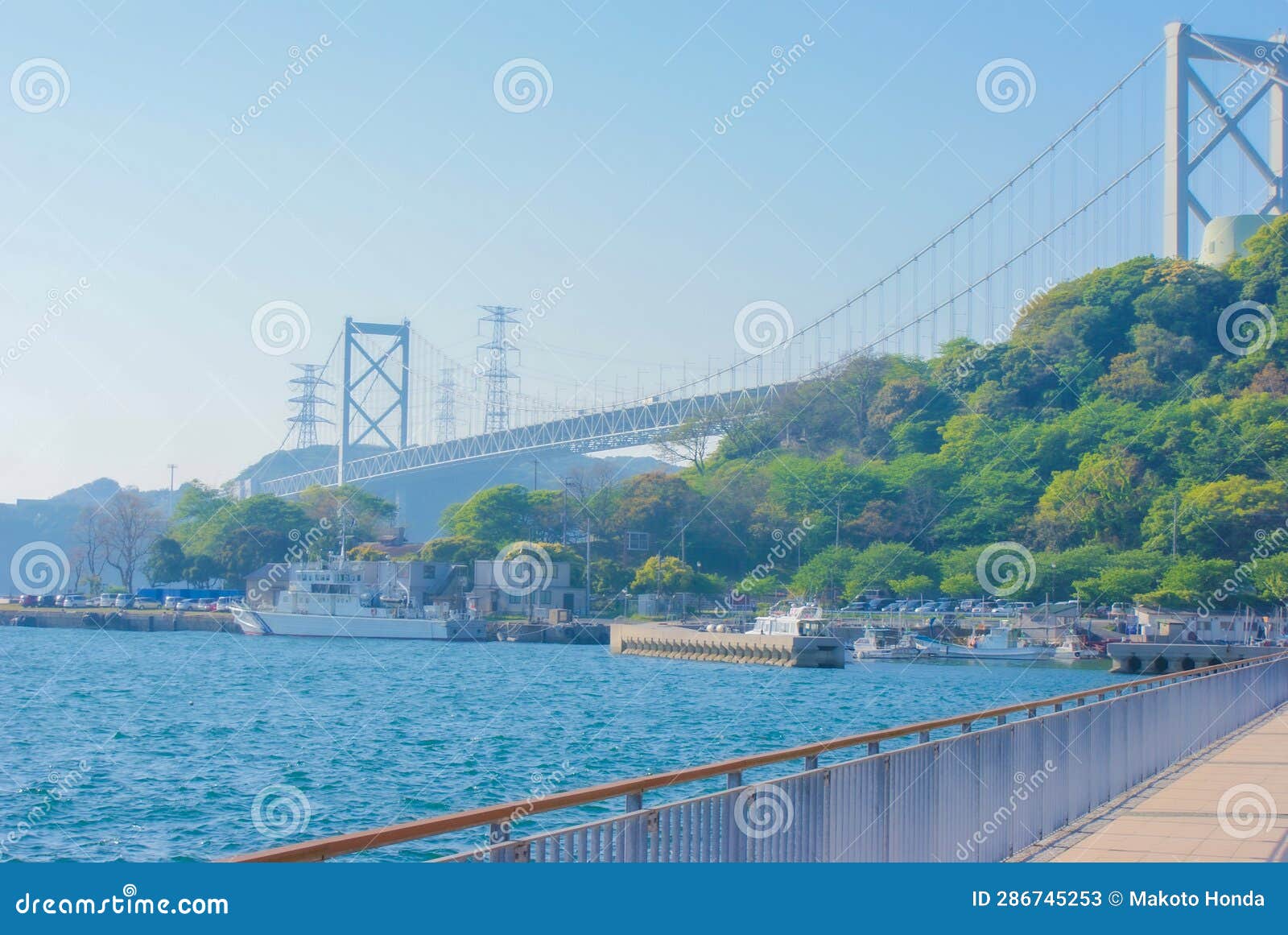 Kanmon Strait And Kanmonkyo Bridge:Kanmonkyo Bridge Connects Honshu And ...