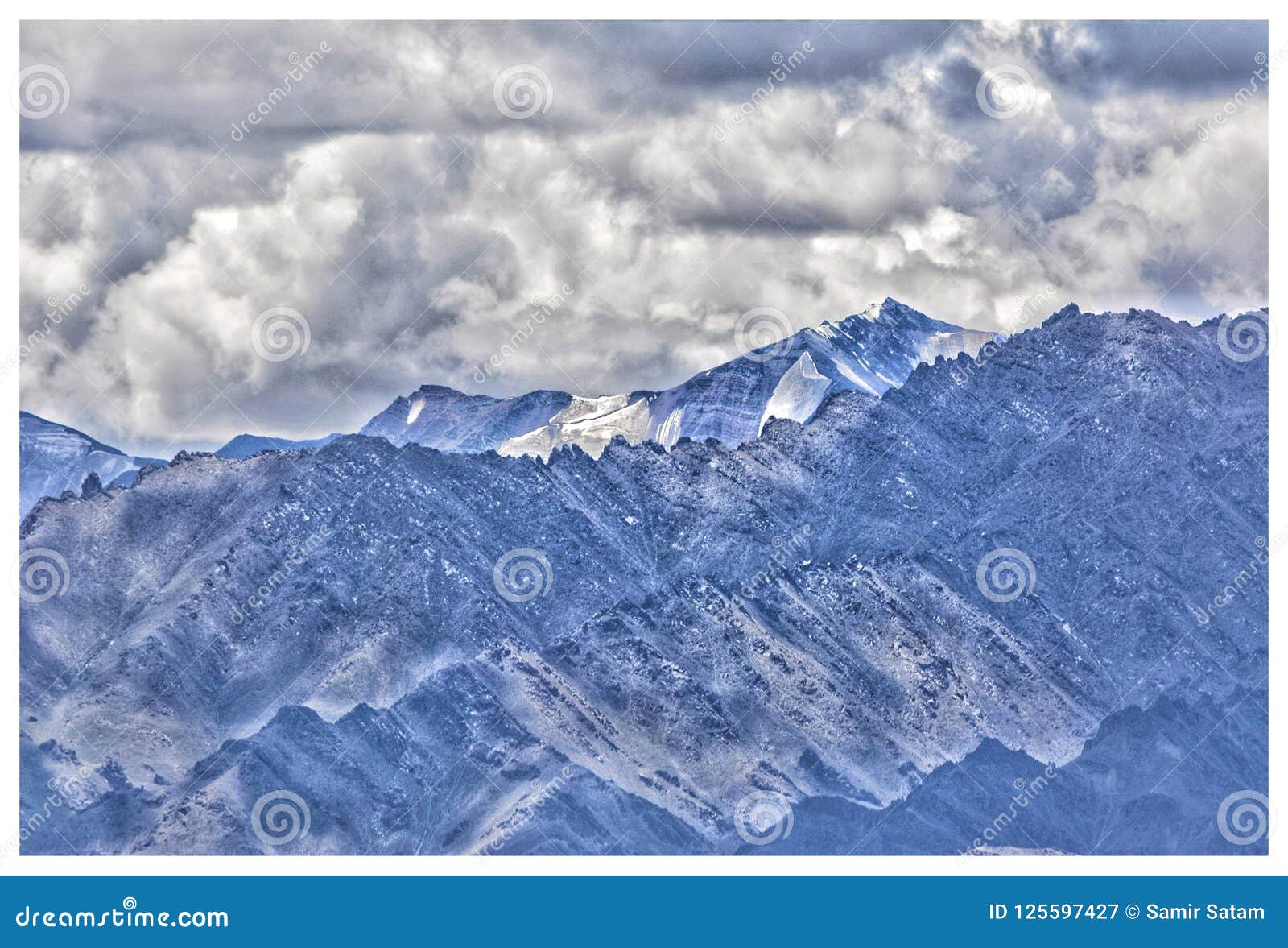 Landscape of Ladakh stock image. Image of discover, landscape - 125597427