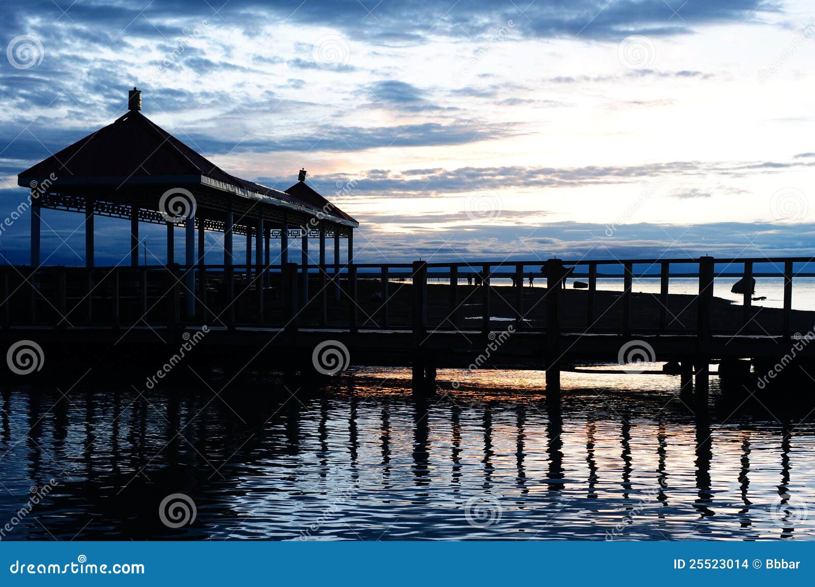 Landscape at lakeside stock photo. Image of sunrise, peaceful - 25523014