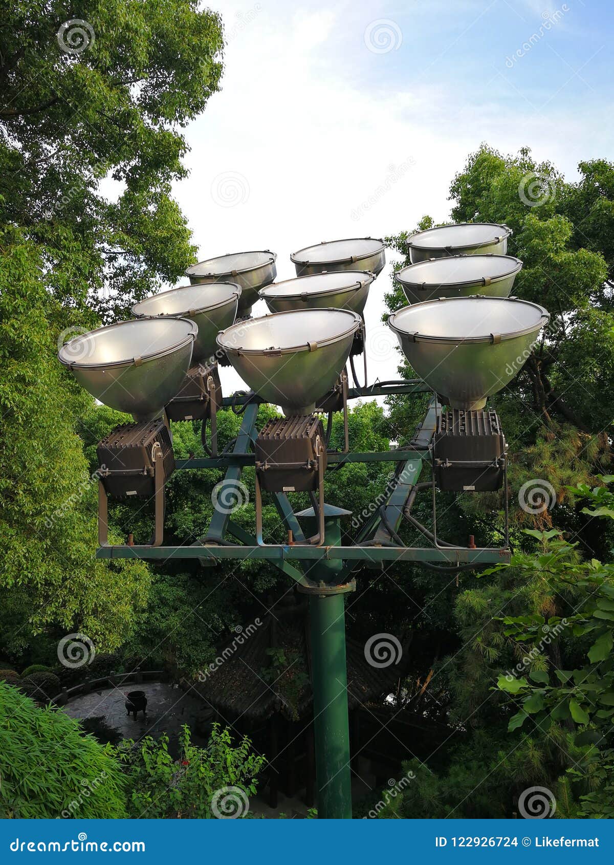 Landscape lamp stock photo. Image of landscape, forest - 122926724