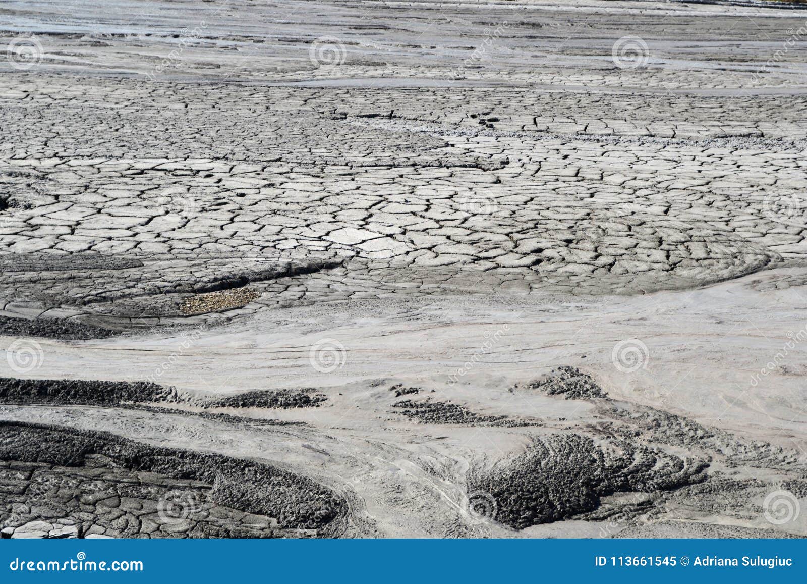 Landscape in the Land of Mud Stock Image - Image of texture, arid ...