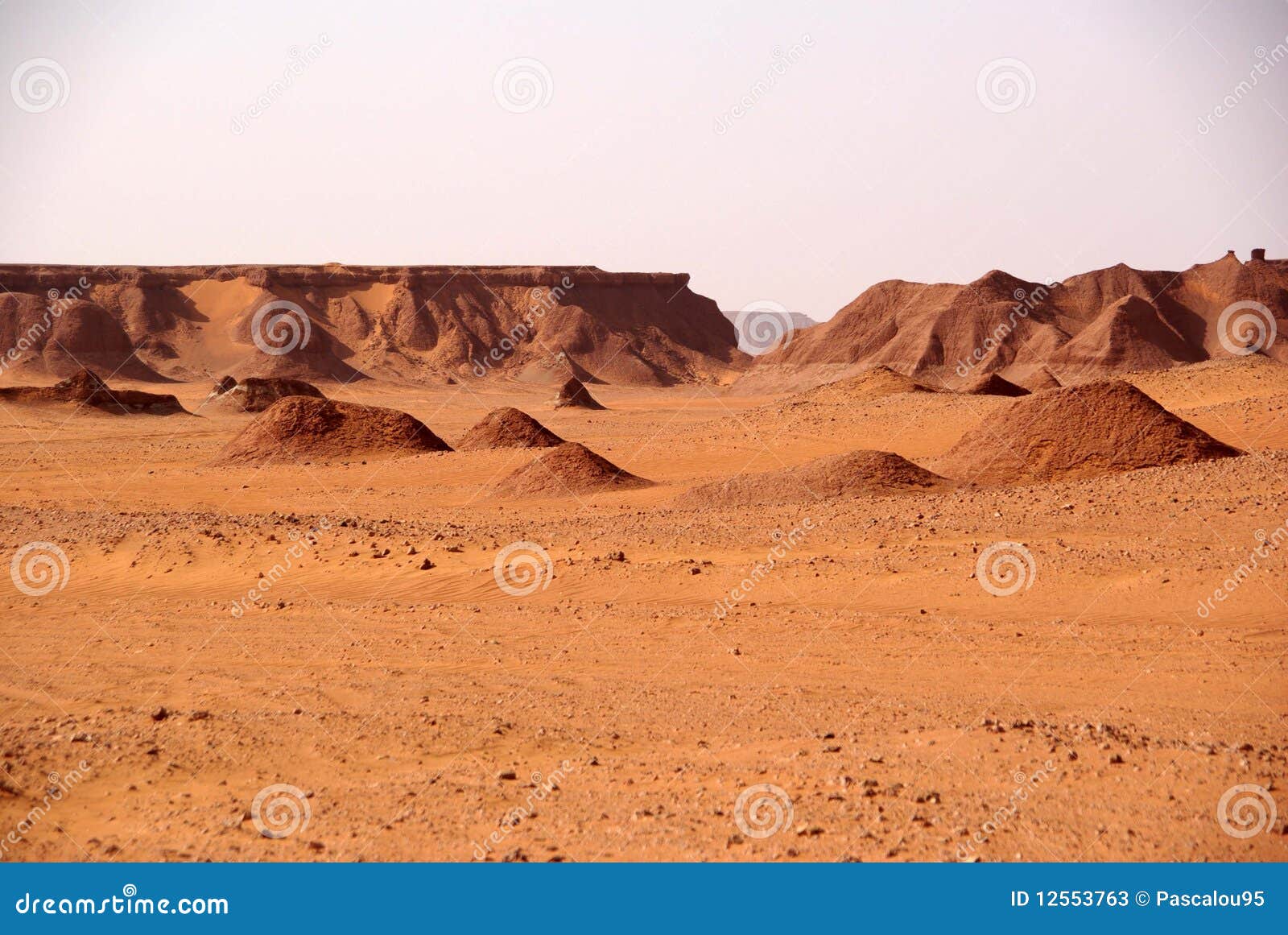 Landscape in Libya stock image. Image of sahara, sand - 12553763