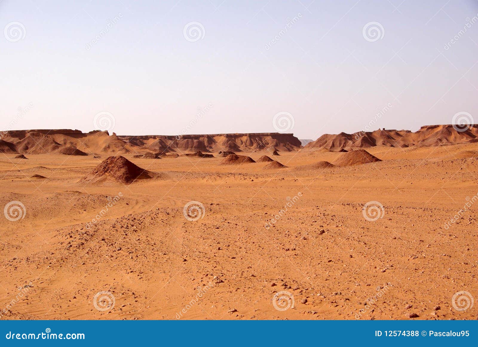 Landscape in Libya stock photo. Image of scenery, sand - 12574388