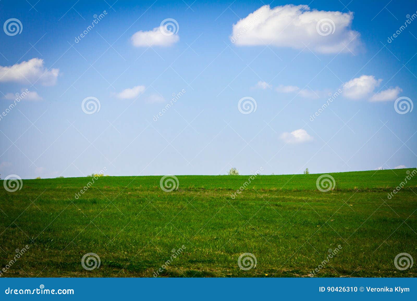 Landscape like windows xp stock photo. Image of field - 90426310