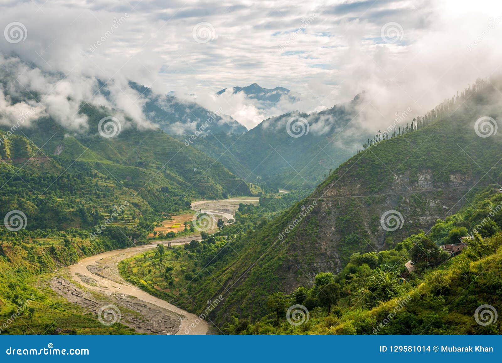 Landscape of Lohaghat stock photo. Image of farmer, india - 129581014