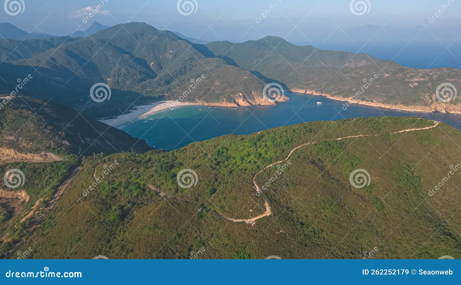 The Landscape of Long Ke Wan, Hk 19 Nov 2022 Stock Image - Image of ...