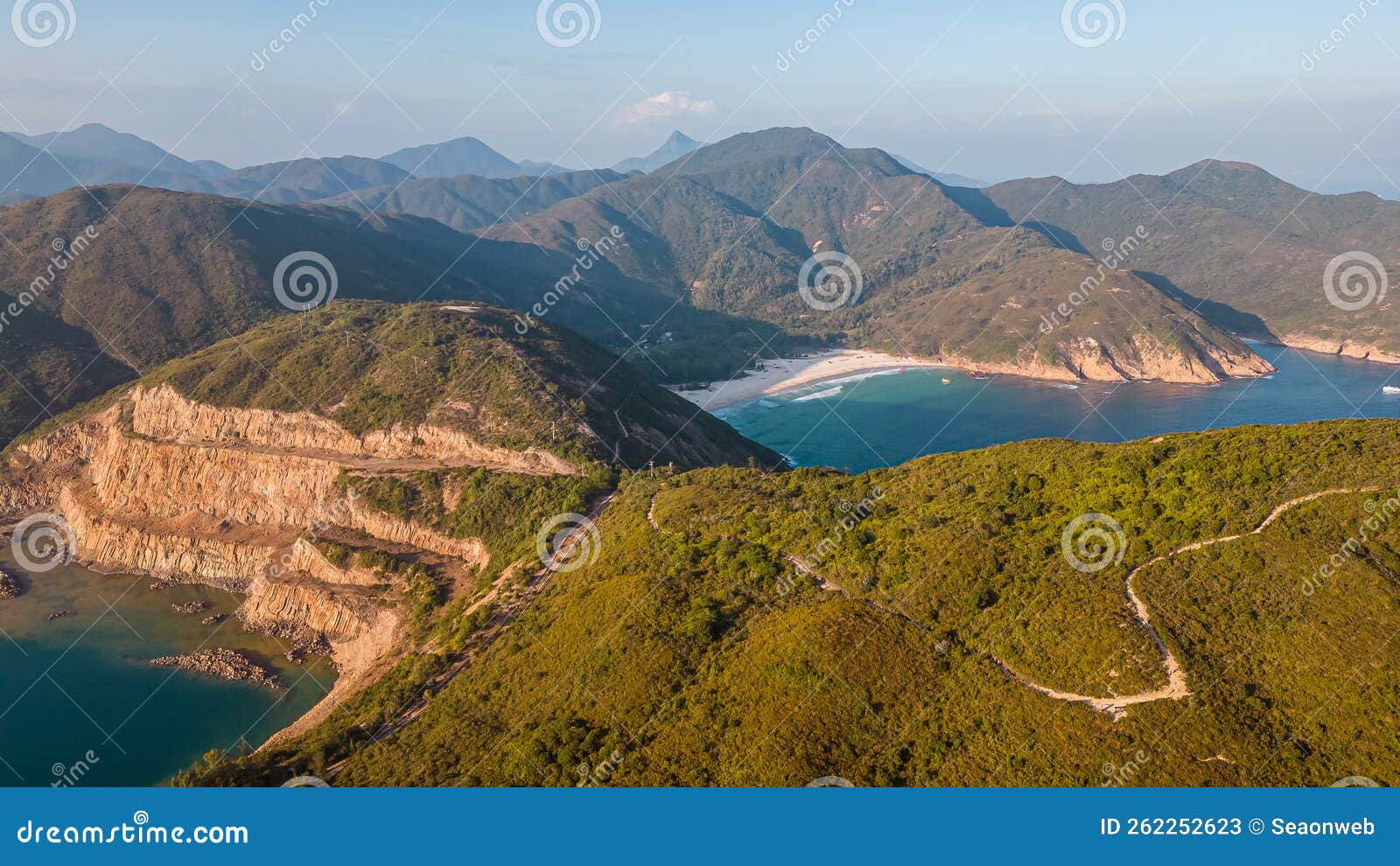 The Landscape of Long Ke Wan, Hk 19 Nov 2022 Stock Image - Image of ...