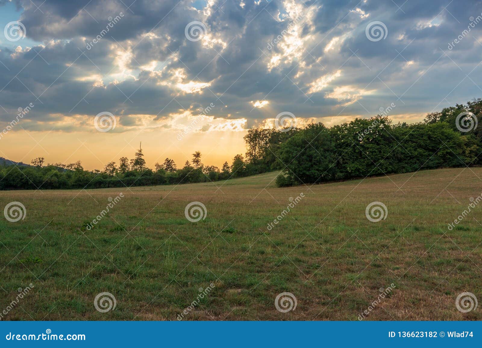 The Landscape of Low Saxony in Germany Stock Photo - Image of nature ...