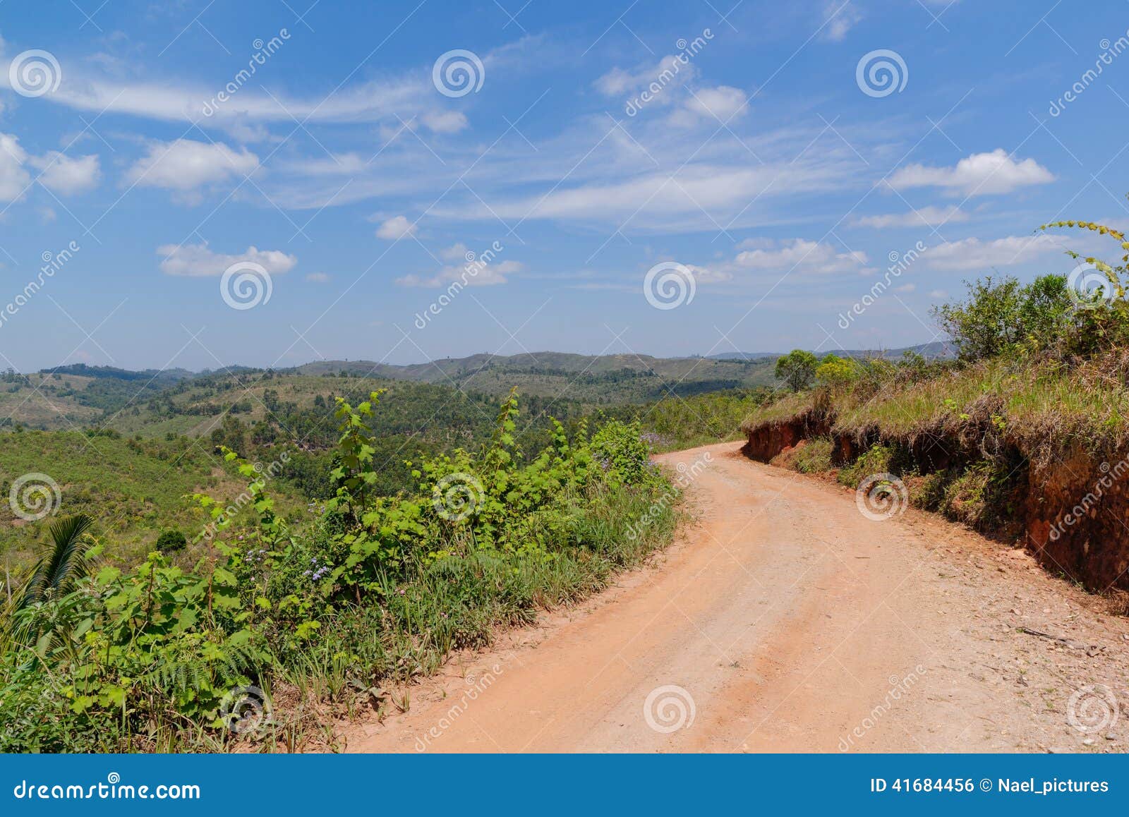 Landscape of Madagascar stock photo. Image of mountain - 41684456