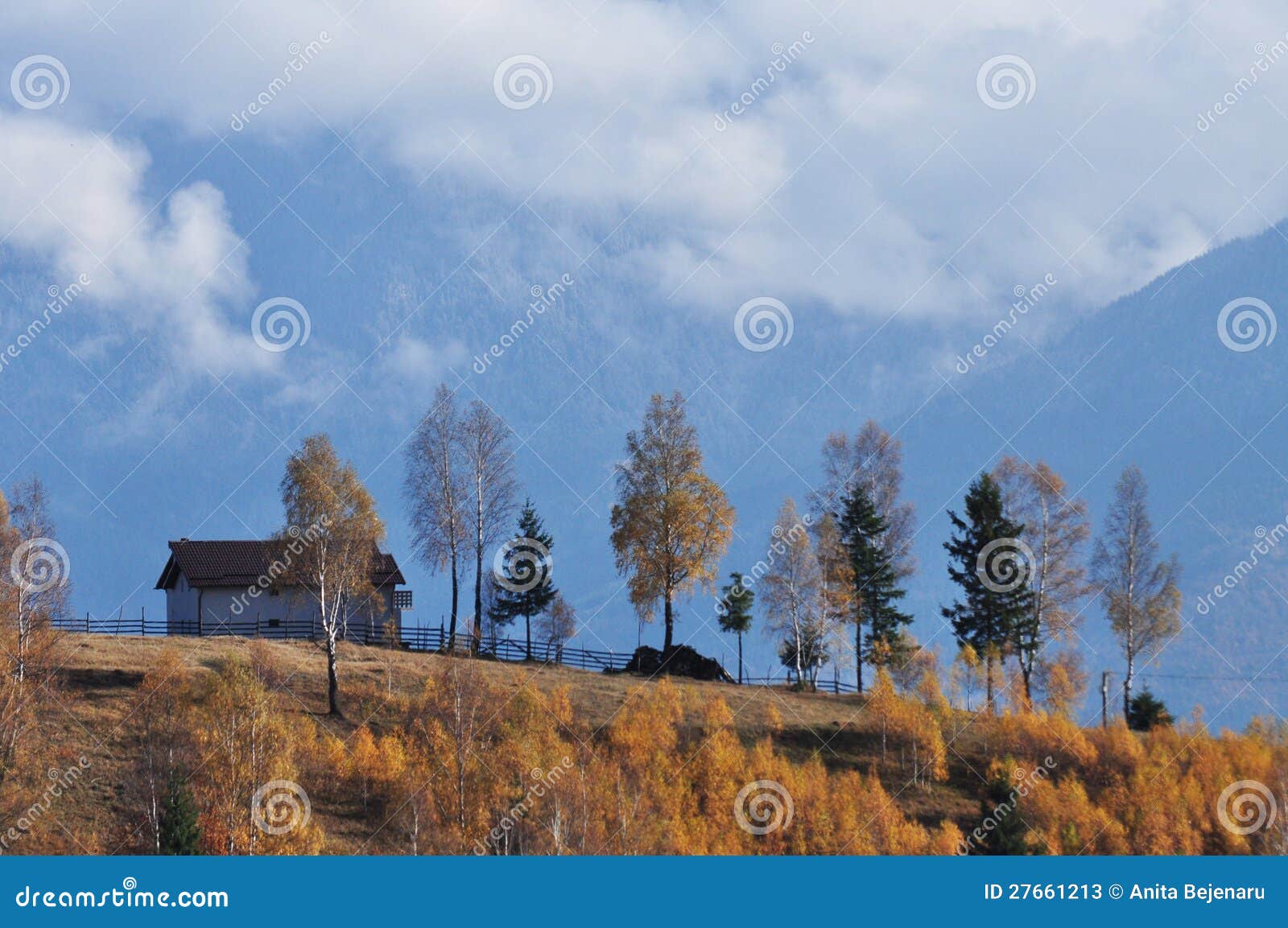 Landscape in Magura, Brasov Stock Image - Image of peasant, countryside ...