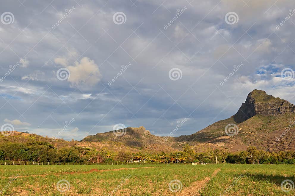 Landscape of Mauritius stock photo. Image of blue, mauritius - 27880042