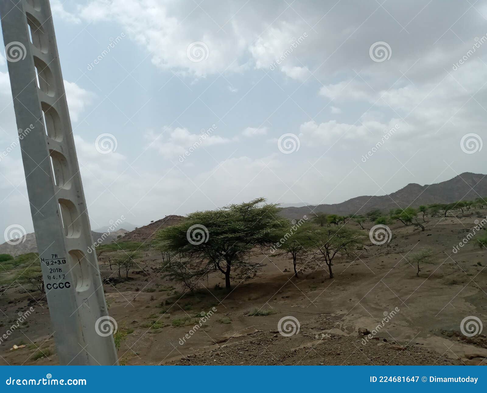 Landscape of Megale, Afar, Ethiopia. Megale IsÂ one of the Districts of ...