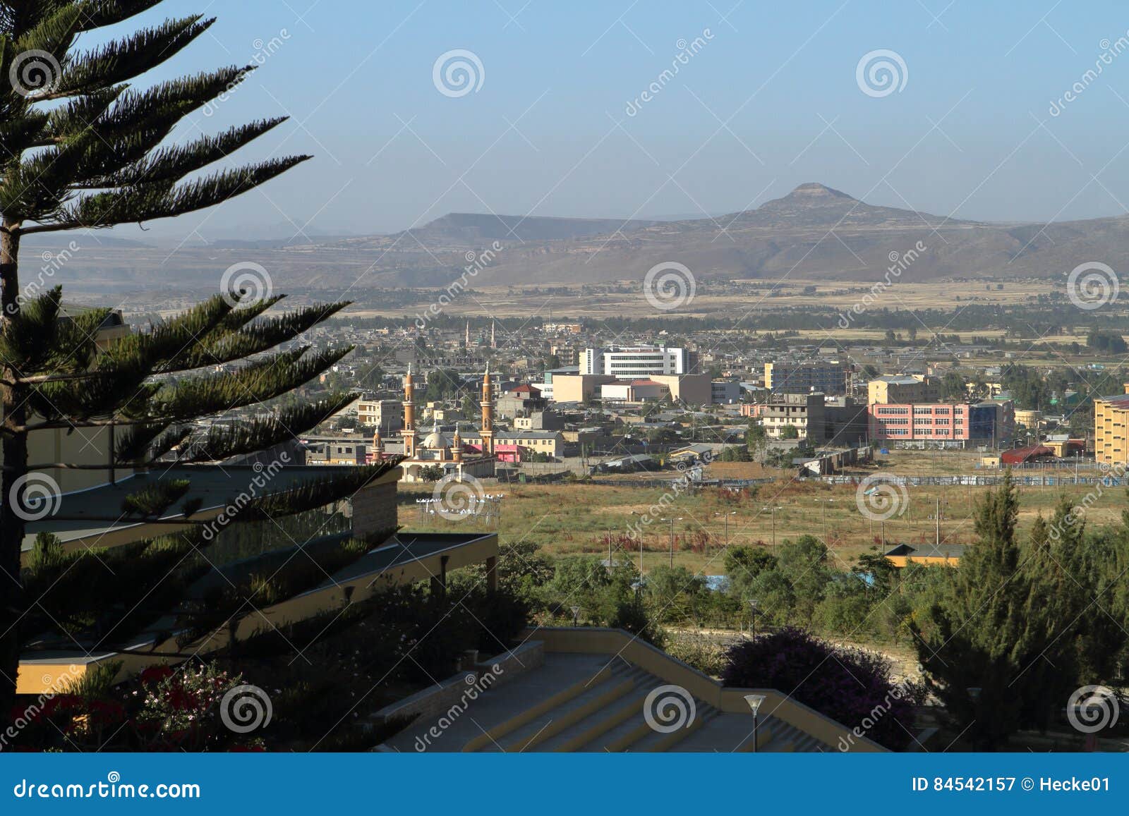 Landscape at Mekele in Ethiopia Stock Image - Image of savannah, mekele ...