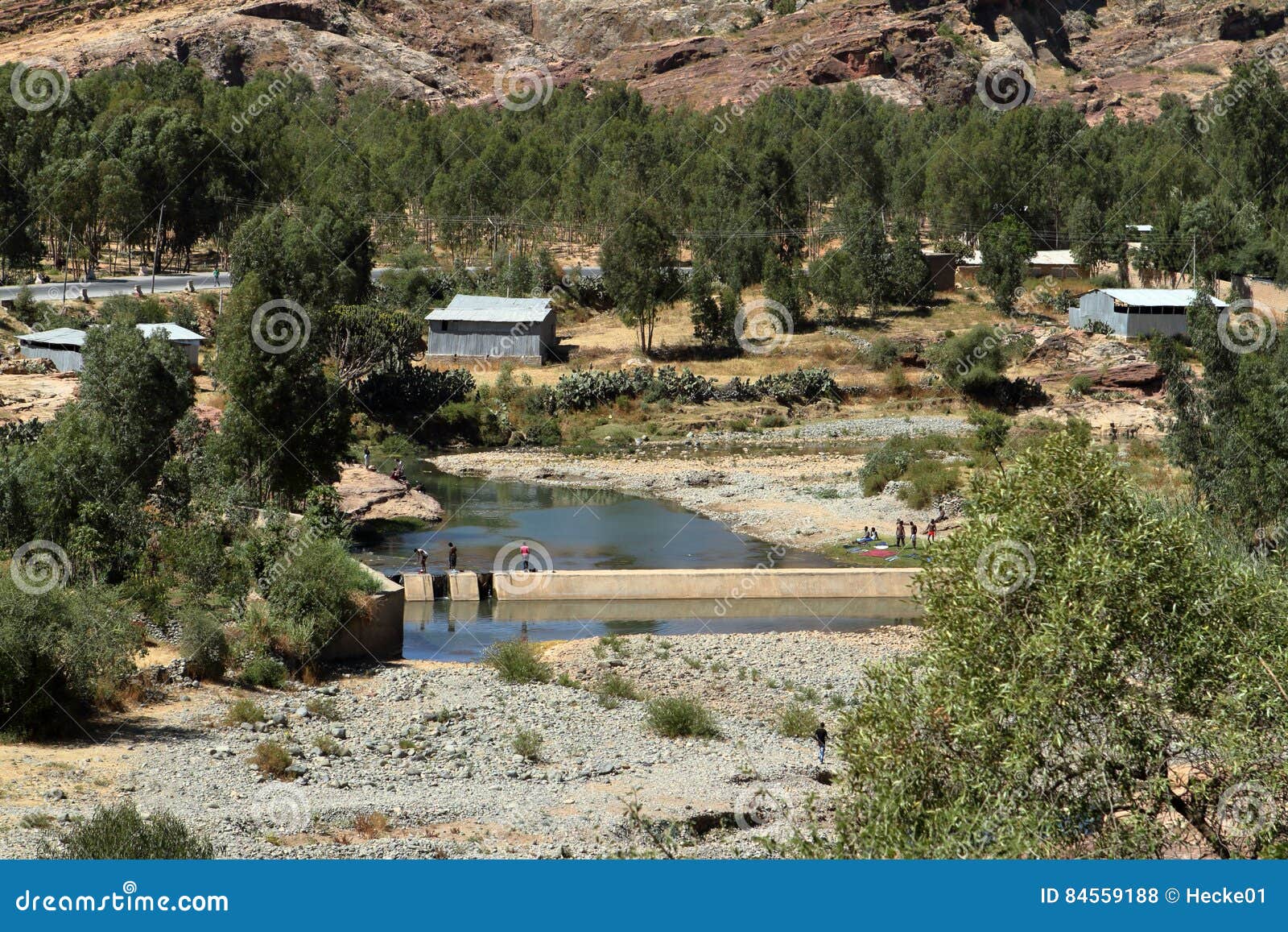 Landscape at Mekele in Ethiopia Stock Photo - Image of prairie, meadow ...