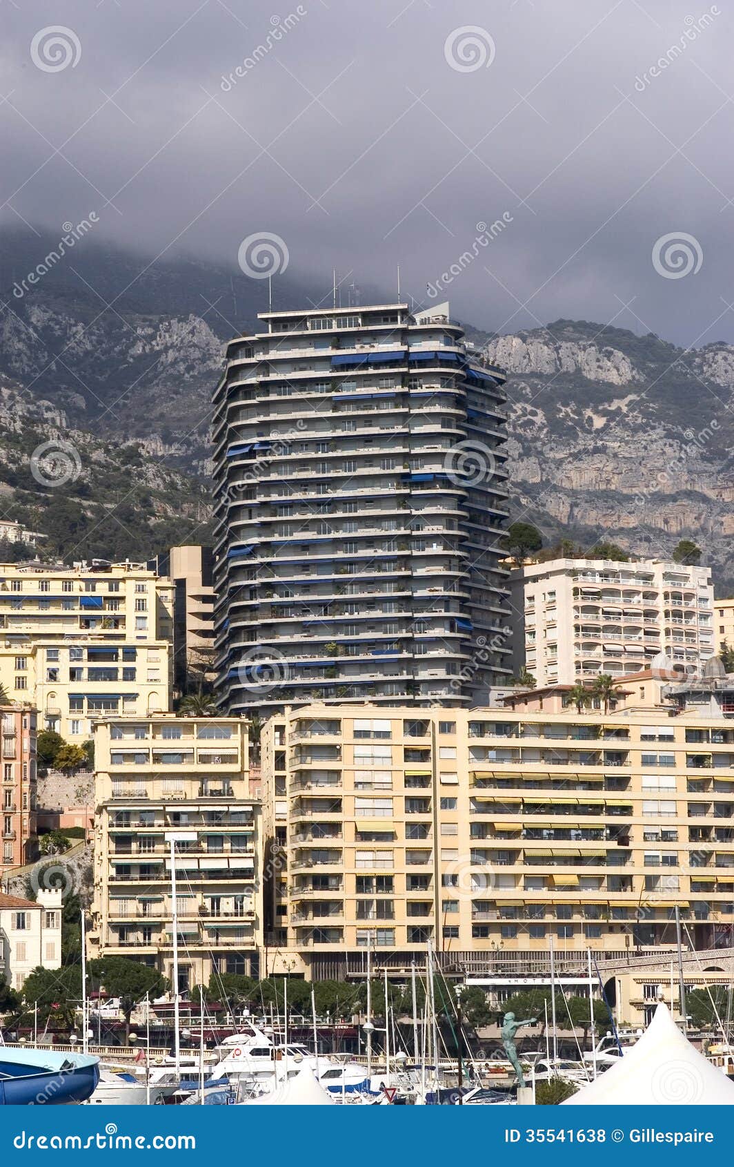 Landscape of Monaco stock photo. Image of coast, landscape - 35541638