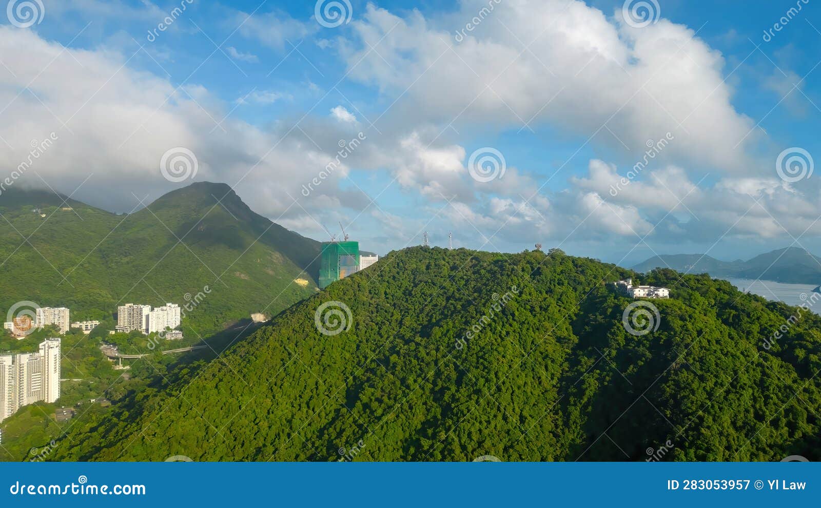 July 4 2023, the Landscape of Mount Davis, Hong Kong Editorial ...