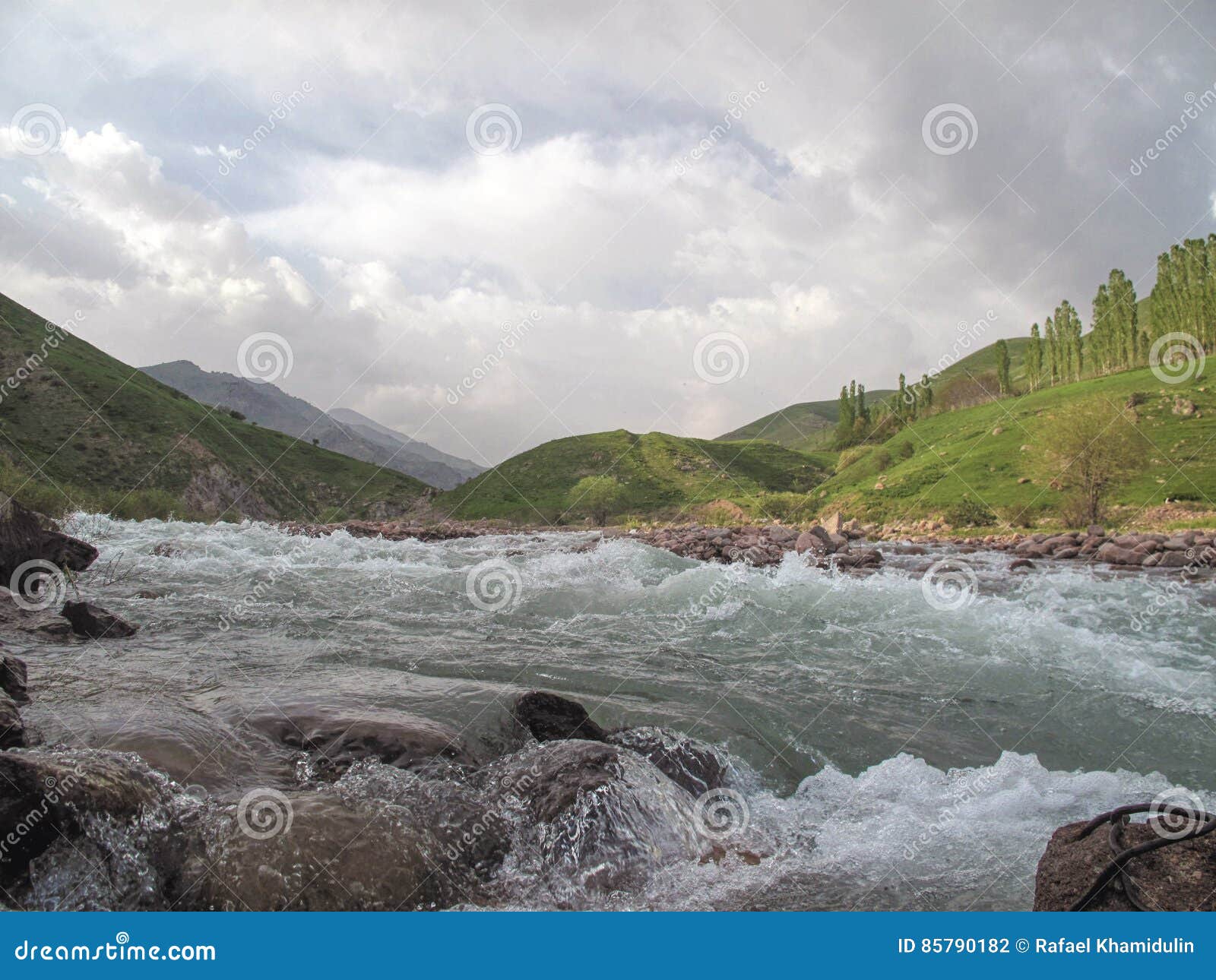 Landscape mountain river stock photo. Image of blue, river - 85790182