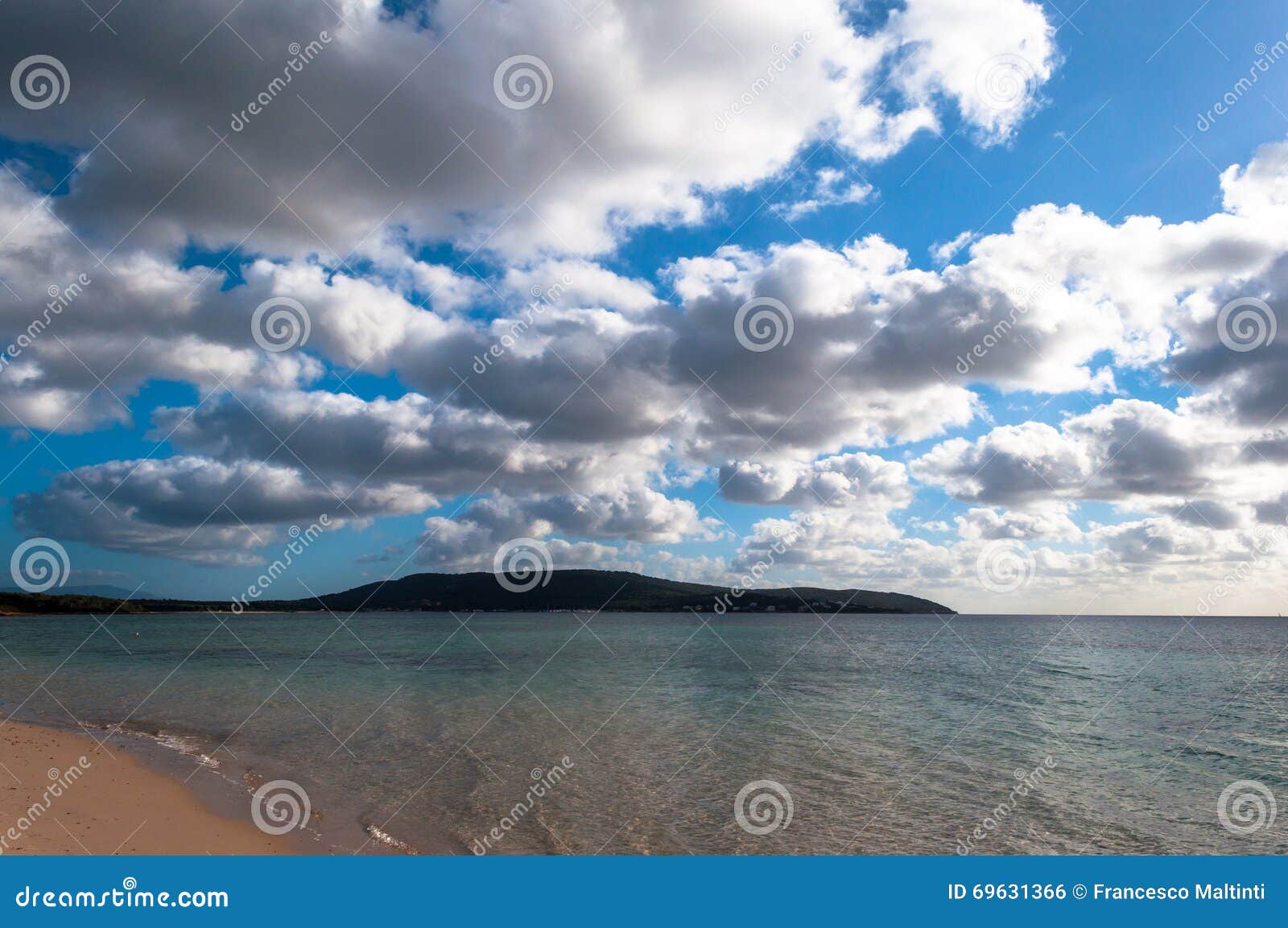Landscape of Mugoni Beach Sardinia Stock Photo - Image of shore ...