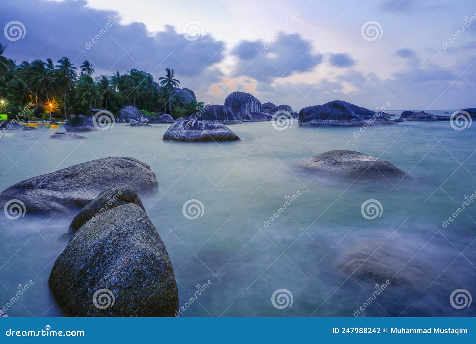 Landscape of Natuna Dive Resort Stock Photo - Image of resort ...