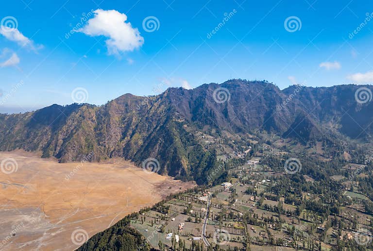 Landscape Nature View Mountains in East Java, Indonesia Stock Image ...