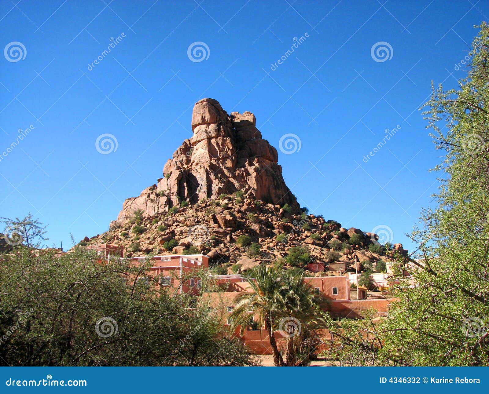 Landscape Near Tafraoute in Morocco Stock Photo - Image of travel ...