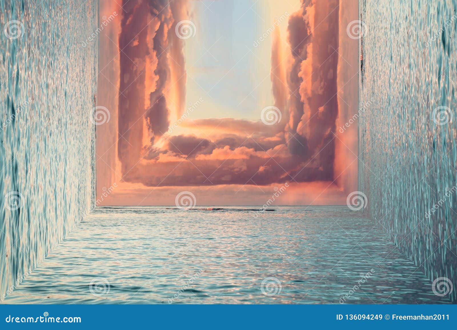 The Landscape of the Ocean in the Form of Abstraction ,the Nature of ...